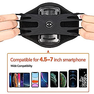 Backpack Strap Clip for Phone, Backpack/Outdoor Bag Strap Mount for Cell Phone,Backpack Phone Holder Fit Travel, Hiking, Camping,Outdoor, Mountaineering