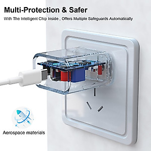 3Pack iPhone 14 13 Fast Charger [MFi Certified], iGENJUN 20W PD USB C Wall Charger with 6FT USB C to Lightning Cable Fast Charging Adapter Compatible with iPhone 14/14 Pro Max/13/XS/XR/X-White