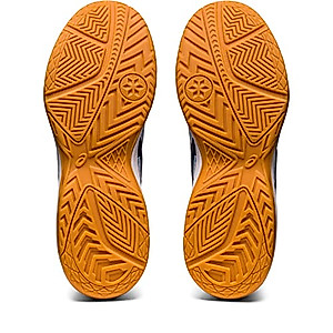 ASICS Men's Upcourt 5 Court Shoes, 9, White/Indigo Blue