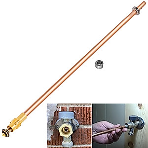 123-0095 Replacement Stem Assembly for Mansfield Style 500 Series Full-turn Hydrants Manufactured From 1970-2006, for 12 Inches Sillcock ASFP（Overall length 16 Inches）