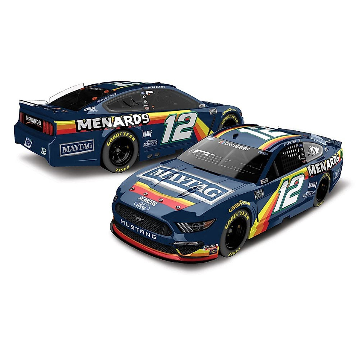 Lionel Racing R Blaney 1/64 HT MENARDS Darlington 20 Mustang, Multi
