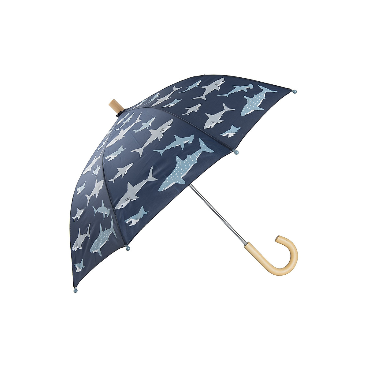Hatley Boys' Little Printed Umbrellas, Shark Frenzy, One Size
