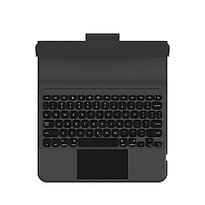 URBAN ARMOR GEAR UAG Designed for iPad 10.9" 10th Gen 2022 Case with Detachable Keyboard Black/Ash English, Rugged Bluetooth Wireless Keyboard Multi-Touch Trackpad Backlit Keys Smart Cover Folio