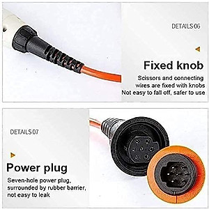 Professional Electric Pruning Shears 450W Electric Shears Pruner for Fruit Tree Garden Scissors 36V Electric Pruning Shear Orchard (Size : 30mm) (Size : 45mm)