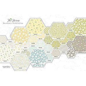 The Shores Charm Pack by Brenda Riddle Designs; 42-5" Precut Fabric Quilt Squares