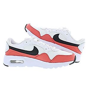 Nike Air Max Sc Womens Shoes Size 6.5, Color: White/Black-Magic Ember