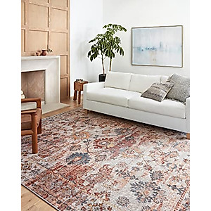 Loloi II Cassandra Collection CSN-06 Rust / Multi, Traditional 2'-6" x 7'-9" Runner