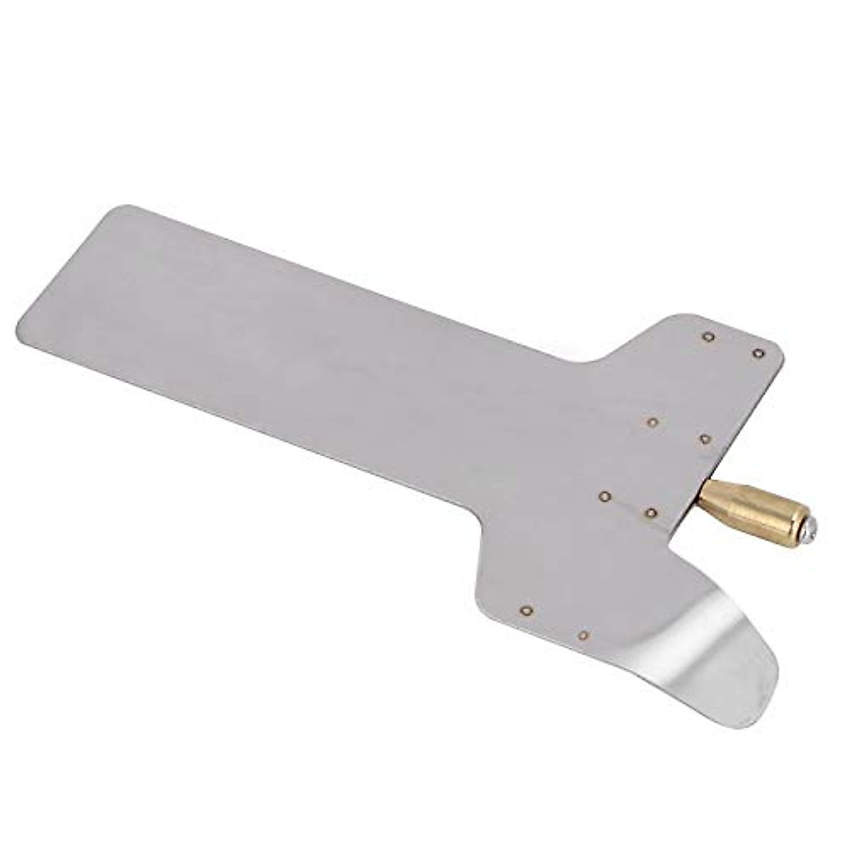 304 Stainless Steel Noodle Knife Cut Dough Shaving Cutter Kitchen Noodle Restaurants Cutting Accessories(Copper wheel)