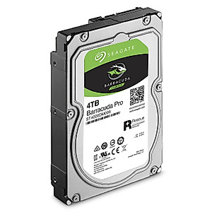 Seagate BarraCuda Pro 4TB Internal Hard Drive Performance HDD – 3.5 Inch SATA 6 Gb/s 7200 RPM 128MB Cache for Computer Desktop PC, Data Recovery (ST4000DM006)