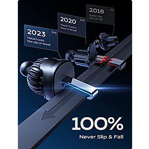 LISEN Fits MagSafe Car Mount Upgrade 18 Magnets Fit iPhone 14 Pro Max Car Holder Mount Super Stable Magnetic Phone Holder for Car Air Vent for Magsafe iPhone 12/13/14 Pro Max Mini All Phones