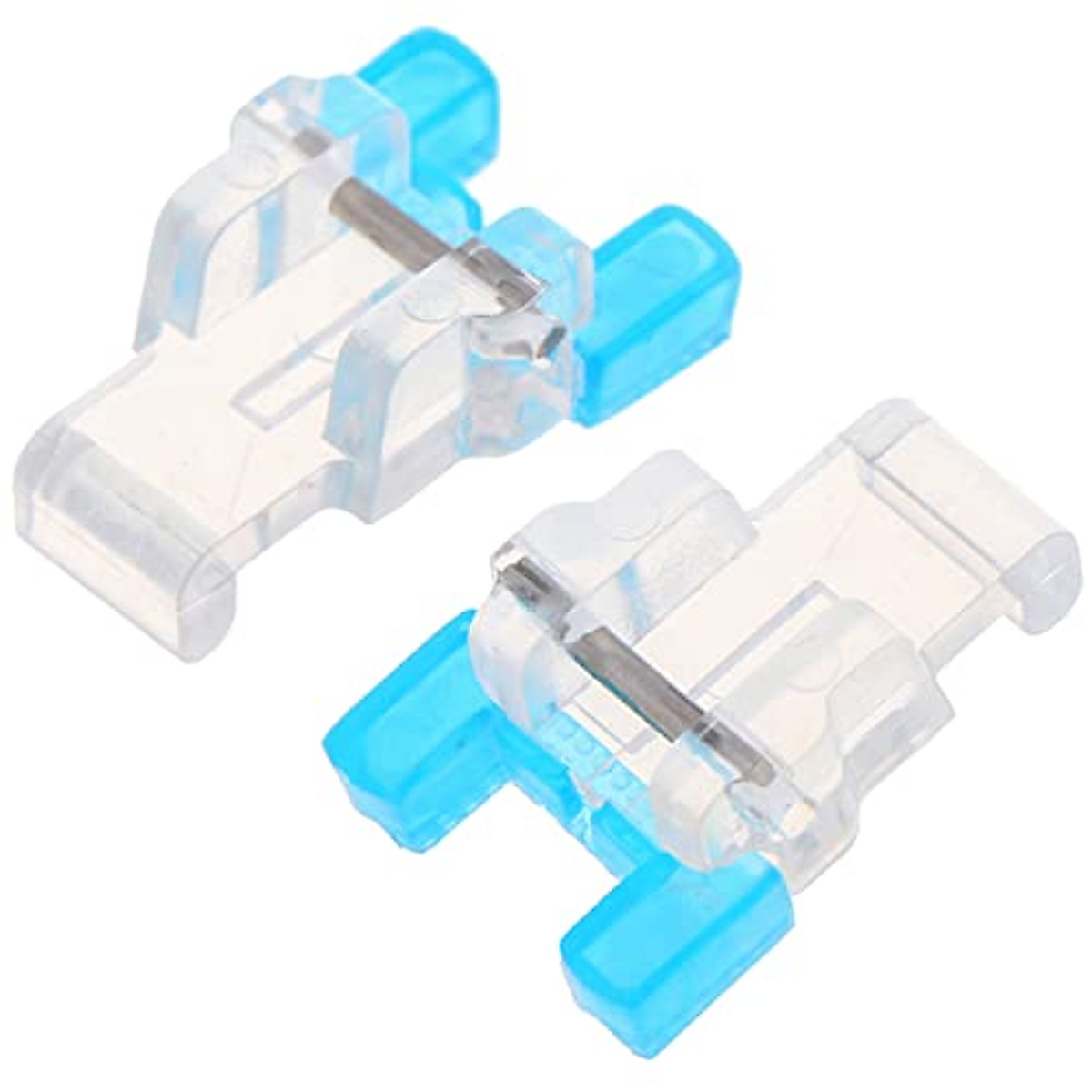 Snap On Button Sew On Presser Foot for All Low Shank Snap-On Singer*, Brother, Babylock,New Home, Janome, Kenmore, Euro-Pro, White, Juki, Simplicity, Elna Sewing Machines