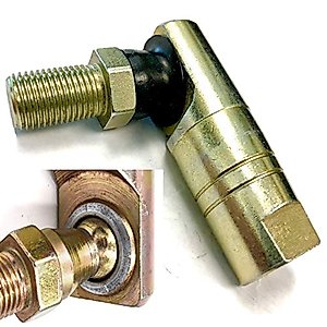 HD Switch Steering Linkage Ball Joint End w/Tough Crimp Joint Replaces 923-0448A -All 1997 & Newer Garden Tractor Mower 723-0448A 923-0448 723-0448 fits Craftsman MTD Cub Cadet Troy-Bilt Toro 112-0917