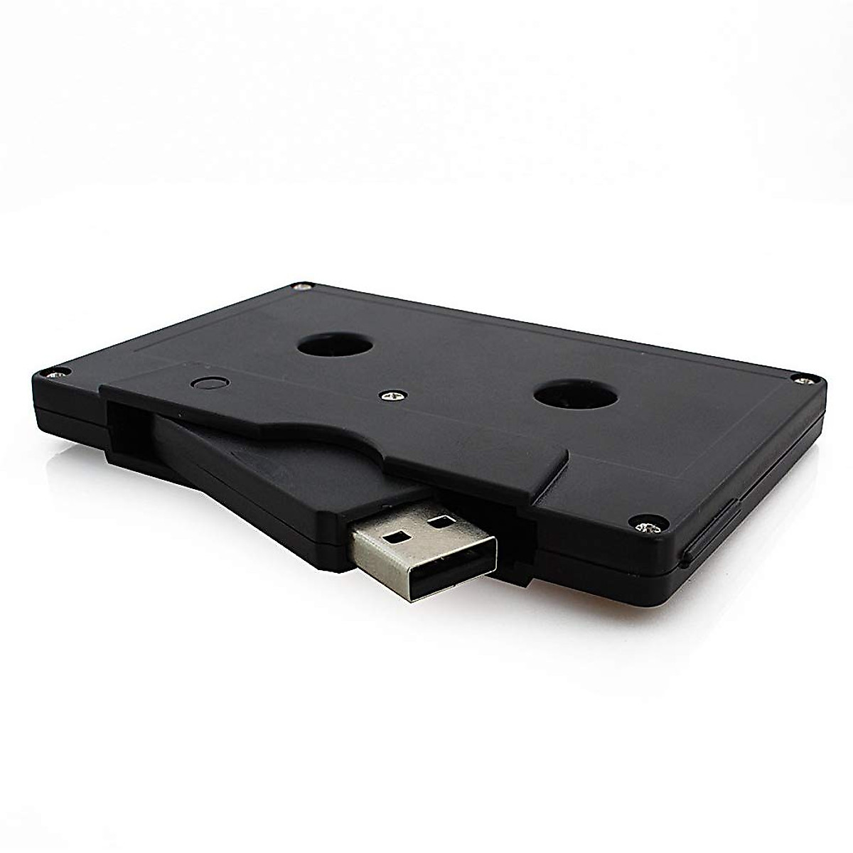 32GB USB 2.0 Flash Drive Black Cassette Tape Shape Memory Stick Flash Drive Pendrive Thumb Drive Jump Drive U Disk