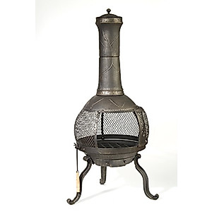 Deckmate Sonora Outdoor Chimenea Fireplace Model 30199