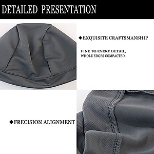 3 Pack Cooling Skull Cap Helmet Liner Sweat Wicking Cycling Running Hat for Men Women