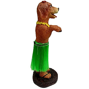 Franchise Figurine Company Hula Dog Dashboard Doll Car Accessories Bobblehead for Van Life and Beach Creations | German Shepherd | Golden Retriever | Labrador Retriever (Golden Retriever)