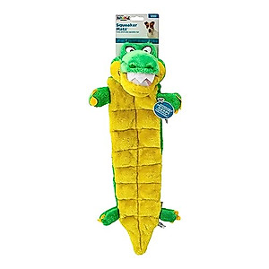 Outward Hound Squeaker Matz Plush Gator Dog Toy, XL
