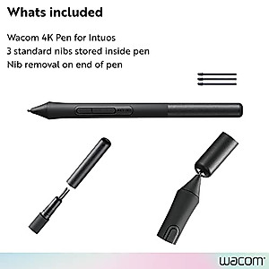 Wacom LP1100K 4K Pen for Intuos Tablet Black