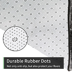 Sour Lemon 8x10 Area Rugs for Bedroom, Living Room Fluffy Rug, Large Area Rug Shag Shaggy Carpet Soft Plush Furry Bedside Rugs, Machine Washable Area Rugs for Kids Girls Boys Home Decor Anti Slip