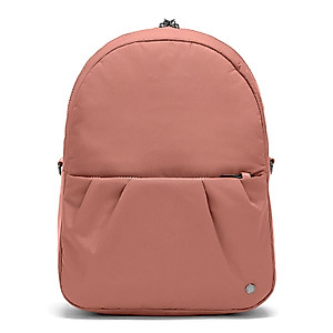 Pacsafe Women's Citysafe CX Anti Theft Convertible Backpack-Fits 11" Tablet, ECONYL Rose