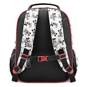 Simple Modern Medium Disney Toddler Backpack for School Girls and Boys | Kindergarten Elementary Kids Backpack | Fletcher Collection | Kids - 15" tall | Mickey Mouse Retro