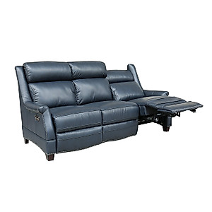 Barcalounger Warrendale Power Reclining Sofa w/Power Head Rests, Shoreham Blue