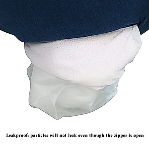 ZDZDY Bean Bag Chair Cover Only for Kids and Adults Beanbag Replacement Outer (No Filler) Washable Cover (Red, 35.4"×43.3")