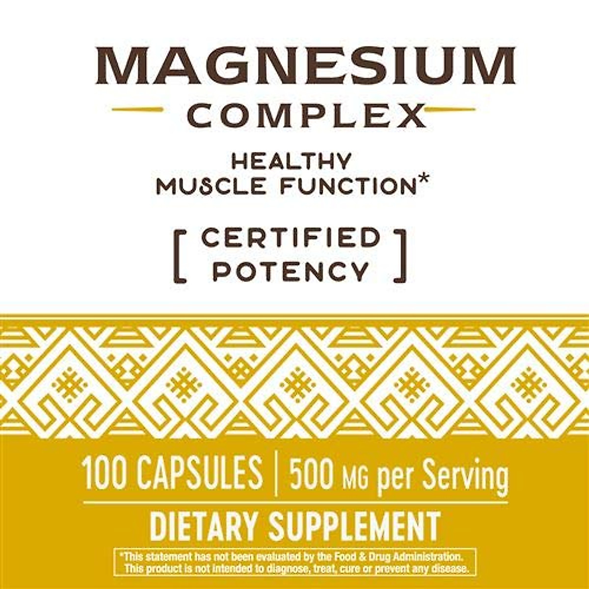 Nature's Way Magnesium Complex, Pack of 2