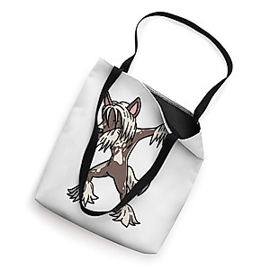 Dabbing Chinese Crested Dog Tote Bag