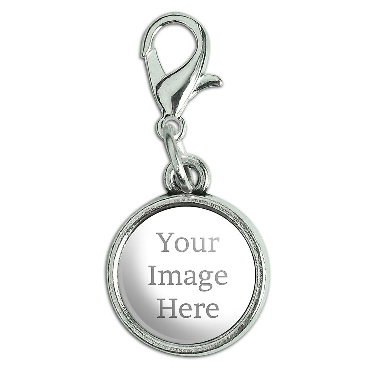 Graphics and More Personalized Zipper Pull Backpack Charm | Customize With Your Own Image