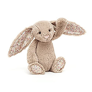 Jellycat Blossom Bea Beige Bunny Stuffed Animal, Medium 12 inches | Rabbit and Bunny Plush Toy | Classic Children's Gift