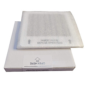 LUFUTATECH Universal Ceramic Ozone Plates for Generic Ozone Generators Washable Purification Air Purifier, 4.5" x 4.5" Inches Replacement Ozone Plates (2Pack)