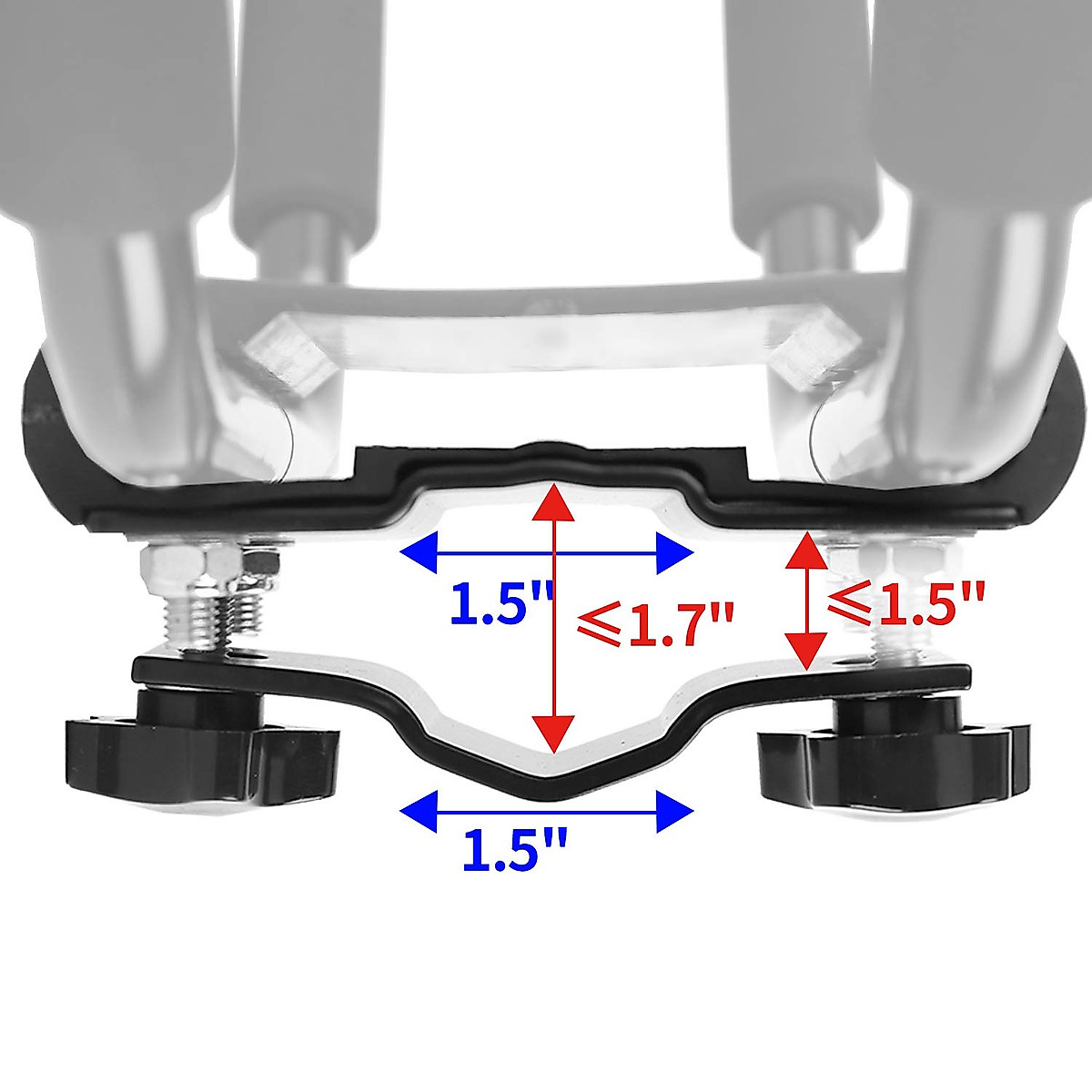 XCAR 2 Pairs Universal Kayak Rack Canoe Car Racks Set Roof Top Mount Carrier with 4 Straps for Suif Board,Kayak,Canoe,SUP