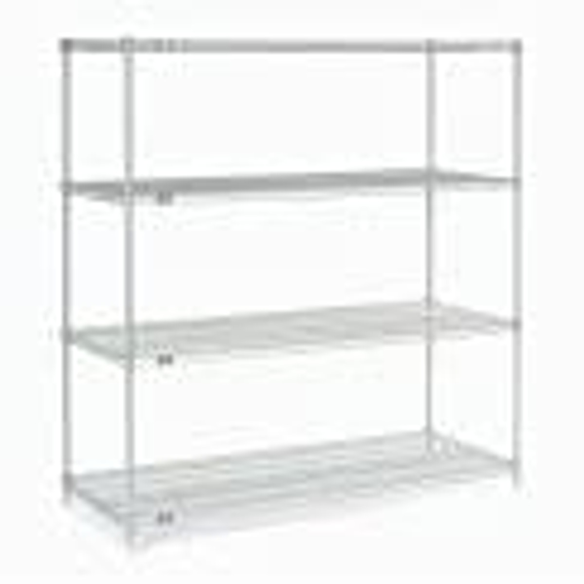 Chrome Wire Shelving, 60"W X 24"D x 54"H