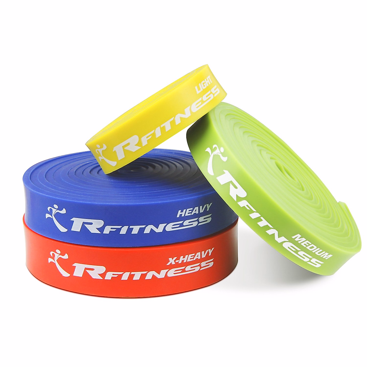 Furinno RFitness Professional 41-Inch Long Loop Stretch Latex Exercise Band, Medium (Green)