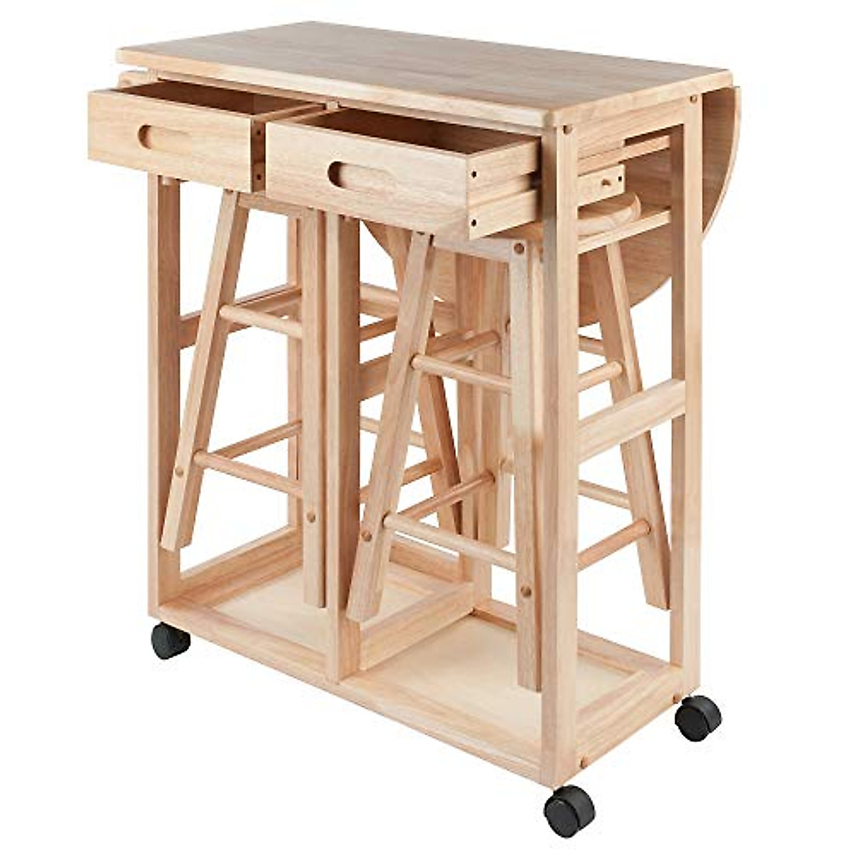 Winsome Trading, Inc. 89332 Burnett Kitchen, Round, Natural