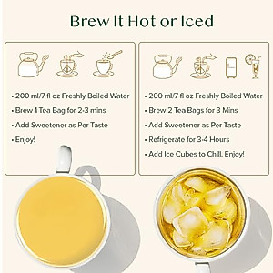 VAHDAM, Organic Green Tea Leaves From Himalayas (100 Green Tea Bags) USDA Organic, Non GMO, Gluten Free, High Grown | Whole Loose-Leaf Tea Bags | Resealable Ziplock Pouch