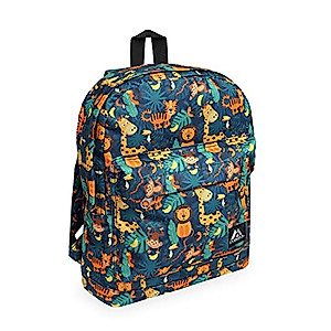 Everest Unisex-Adult's Pattern Backpack, Green, One Size