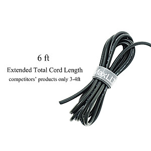 MaxLLTo 6ft Extra Long 5V 1A AC Wall Power Charger Adapter for Nikon Coolpix P340 P600 P610 S6900 P900 Camera Power Supply Cord