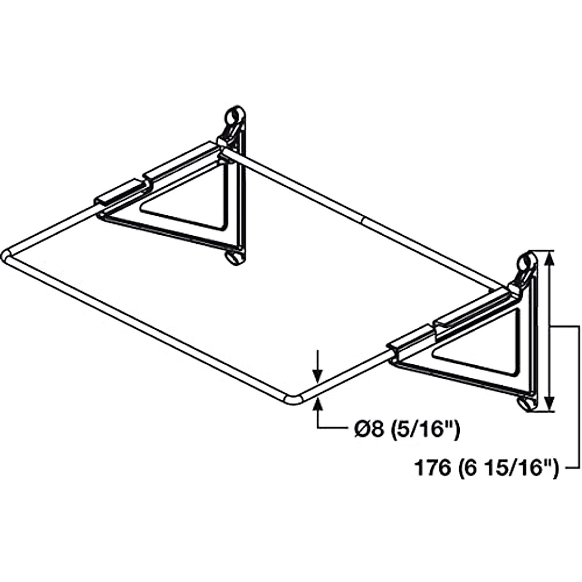 TAG Hardware Premium Tilt-Out Hamper with Removable Black Nylon Bag(s) (24" WIDE WITH 2 SMALL BAGS)