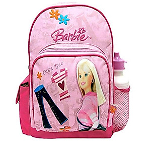 Barbie Small Backpack with Water Bottle - Pink Clothes & Jeans