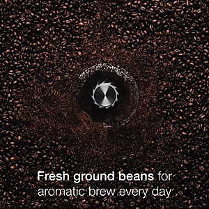 Miele CM 5510 Silence Automatic Coffee Machine in Rose Gold Pearl Finish with 33.8 oz MB-CM-G Glass Milk Container