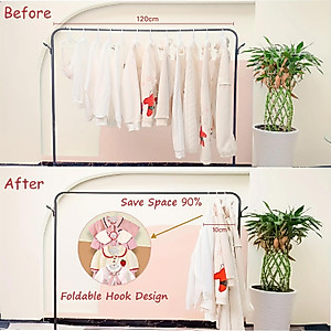 trusir Kids Plastic Hangers, 100 Pack, 11.5 Inch, White, Ideal for Closet, Baby and Toddler Clothes