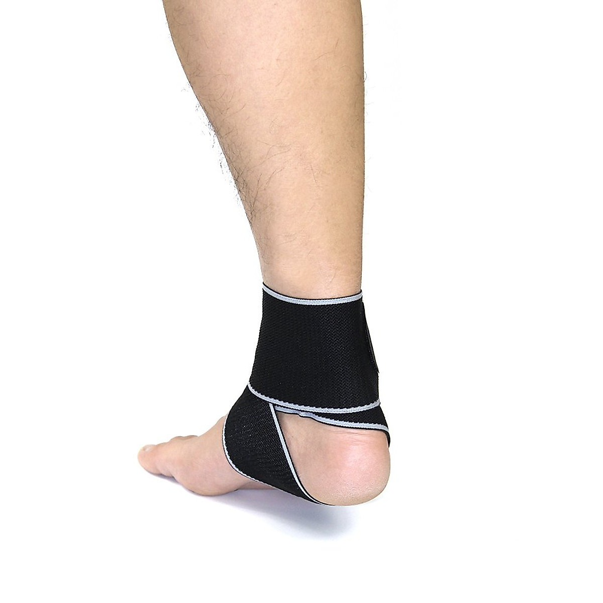 Lareinae Breathable Ankle Support Compression Brace with Adjustable Strap, Great for Runners, Ankle Sprain, and Swelling and Plantar Fasciitis, Instant Pain Relief, Suitable for Men&Women