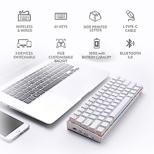 Redragon 60% Gaming Keyboard & A113 Hot-swap Mod Mechanical Switches (24pcs) Bundle