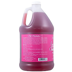 Chris Christensen SmartWash50 Cherry & Oats Ultra Concentrated Dog Shampoo, Makes up to 50 Bottles, Groom Like a Professional, Delightfully Fragranced and Concentrated, Suitable For All Coats, Made in the USA, Gallon