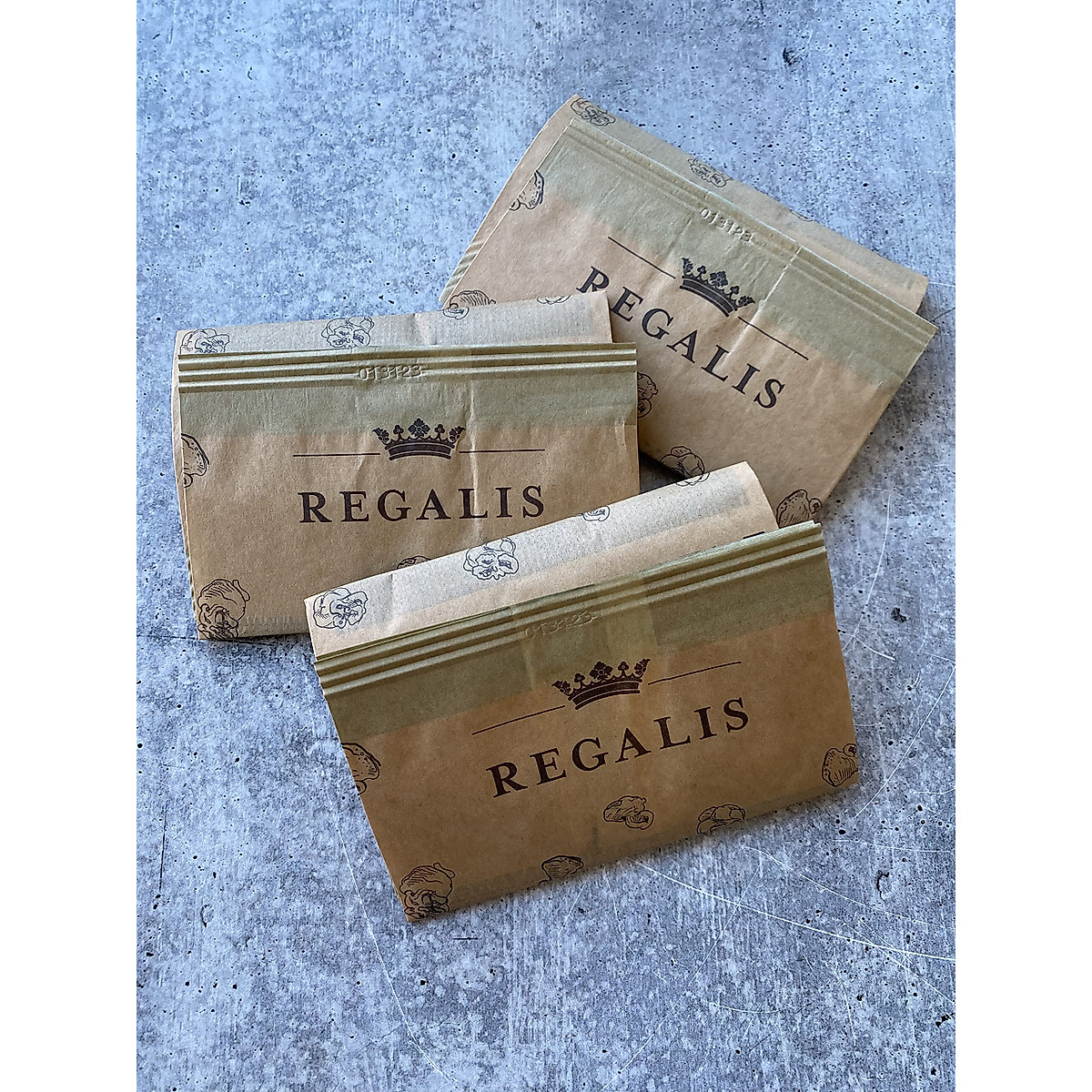 Regalis Microwavable Black Truffle Popcorn, Non-GMO Kernels, Real Black European Truffle, 3 Bags