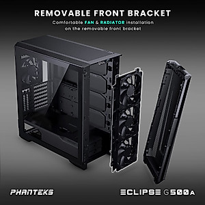 Phanteks Eclipse G500A Performance Mid Tower Case, Black