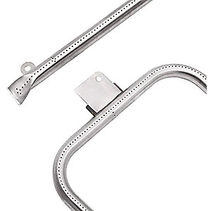 Dongftai SF503B Stainless Steel Grill Burner kit Replacement for Weber Q300, Q320, Q3000, Weber Q Series 60036, 80385, 13122, 404341, 57060001, 586002 Gas Grills