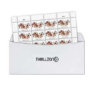 US Postal TULIPS Forever Postage Stamps - First Class for Mailing Invitations, Weddings, Celebrations, Valentines, Graduation, RSVP (1 Sheet of 20) - TZ Envelope